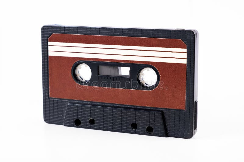 Old Audio Tape Cassette stock image. Image of history - 357428377