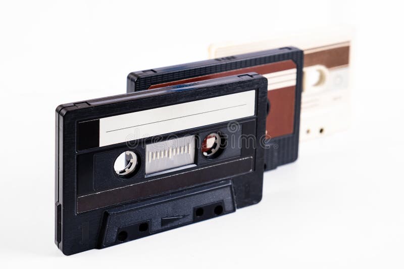 Old Audio Tape Cassettes stock photo. Image of analogue - 357428388