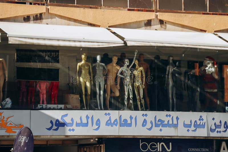 Old Authentic Facades and Buildings in Beirut Editorial Stock Photo ...