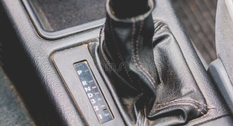 Retro car gearbox lever stock image. Image of lever, retro - 53668075