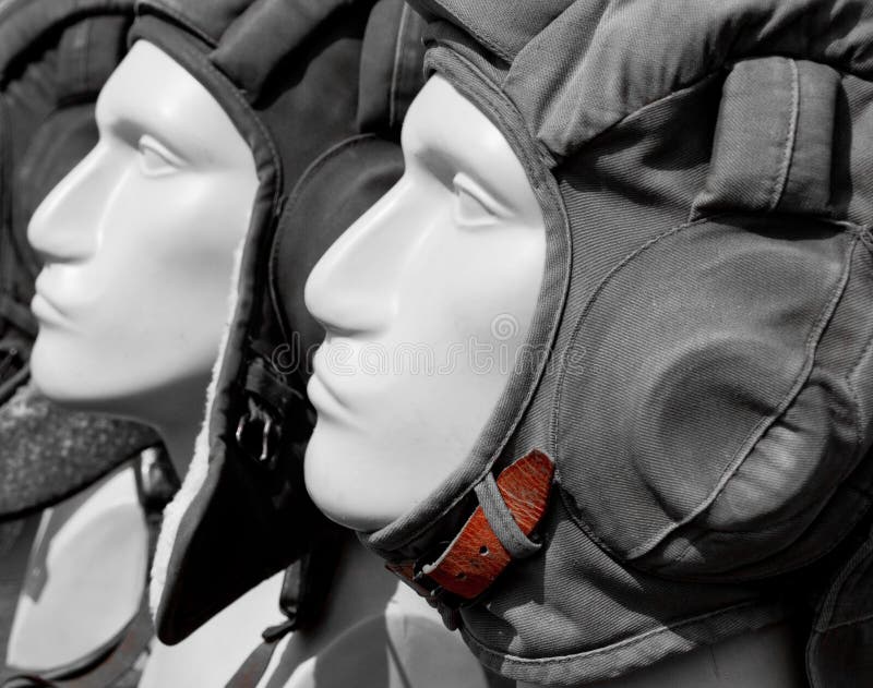 Old aviator s cap stock image. Image of safety, protect - 30844831