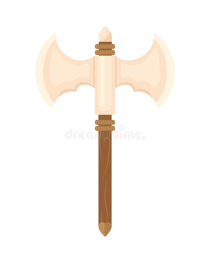 Old axe tool icon stock vector. Illustration of vintage - 357608270
