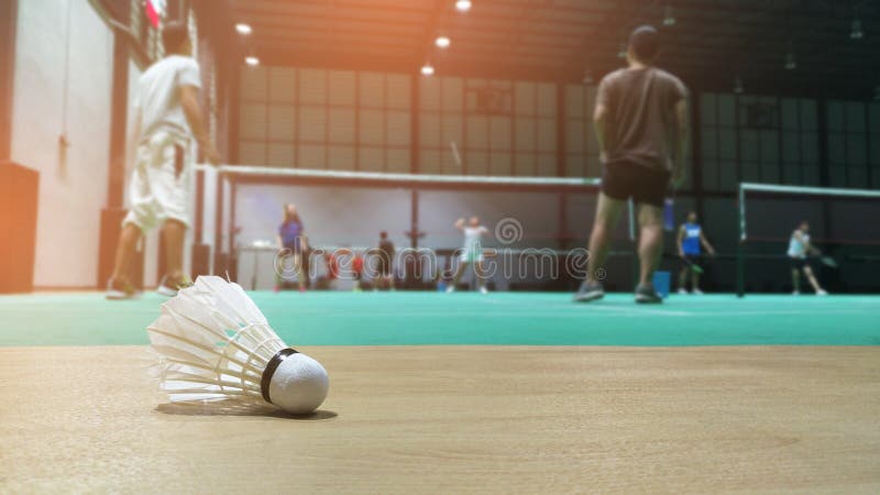Old badminton shuttlecock. stock image. Image of defect - 113031939