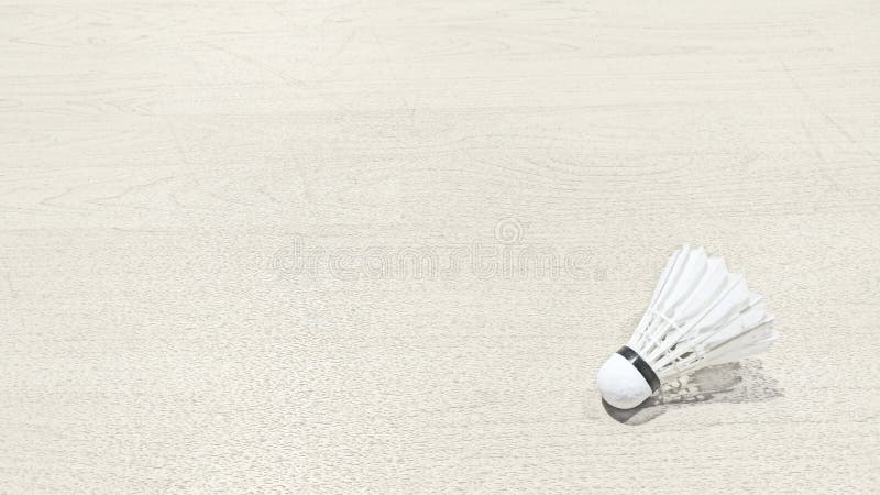 Old badminton shuttlecock. stock image. Image of play - 113031955