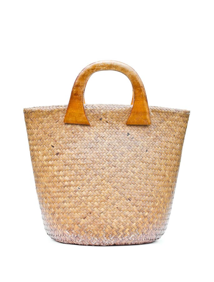 Old bag. stock photo. Image of straw, asia, folk, asian - 37480684