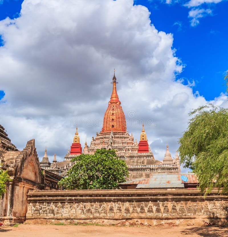 Old Bagan in Bagan-Nyaung U, Myanmar Stock Photo - Image of attraction ...
