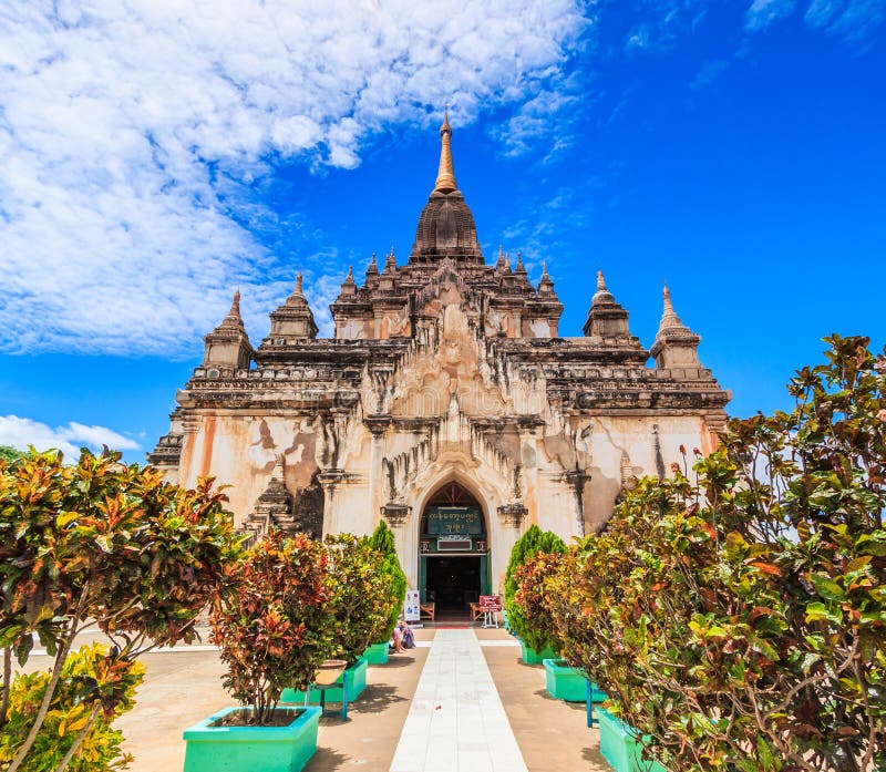 Old Bagan in Bagan-Nyaung U, Myanmar Stock Photo - Image of buddhism ...