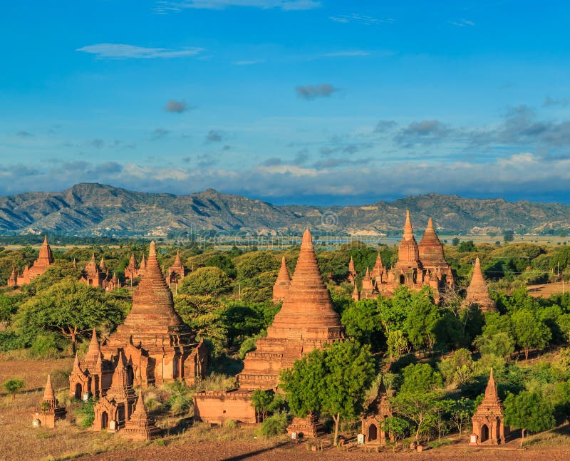 Old Bagan in Bagan-Nyaung U, Myanmar Stock Photo - Image of bagan ...
