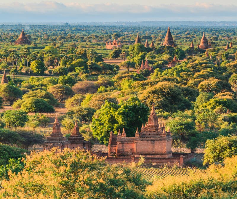 Old Bagan in Bagan-Nyaung U, Myanmar Stock Photo - Image of history ...