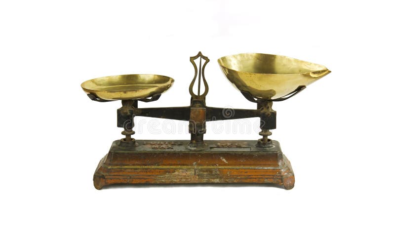 Old balance, scale stock photo. Image of tare, scale - 27591726