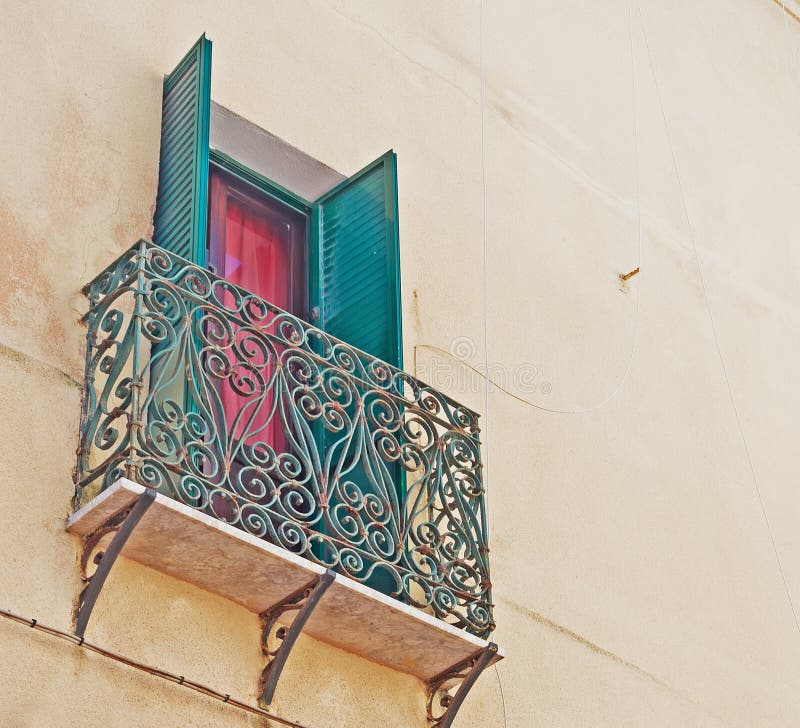 Old balcony stock photo. Image of architecture, balcony - 30826138