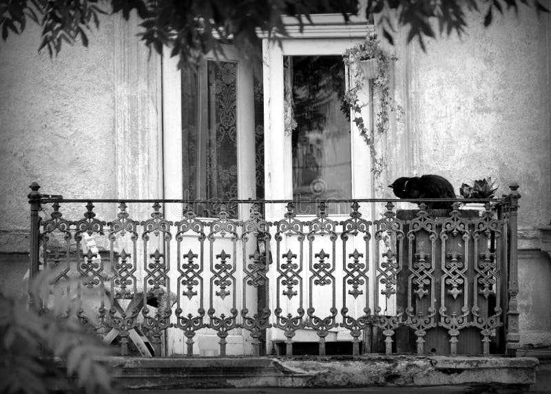 Old Balcony Stylized Vintage Stock Photos - Free & Royalty-Free Stock ...