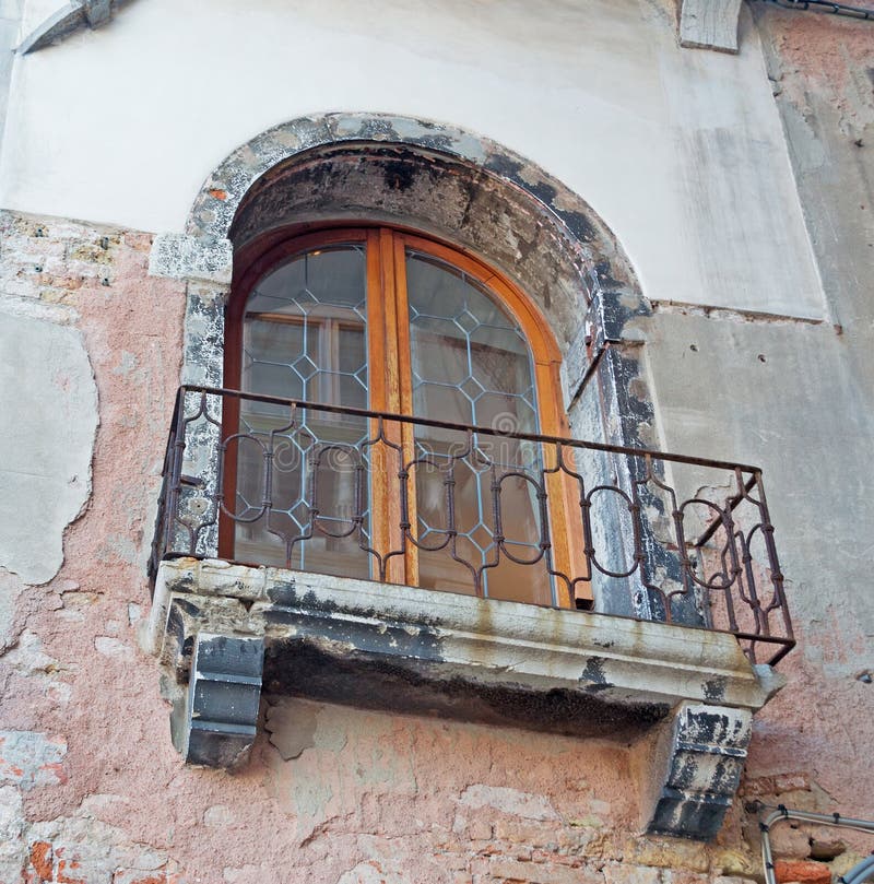 Old balcony stock photo. Image of italian, picturesque - 38030320