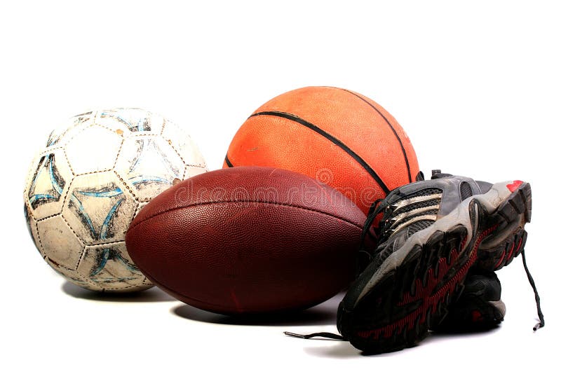 Old balls stock photo. Image of sports, ideas, sneaker - 11863234