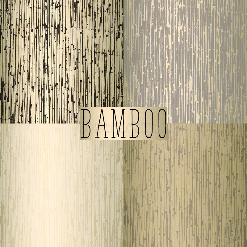 Old bamboo reed texture stock illustration. Illustration of rural ...