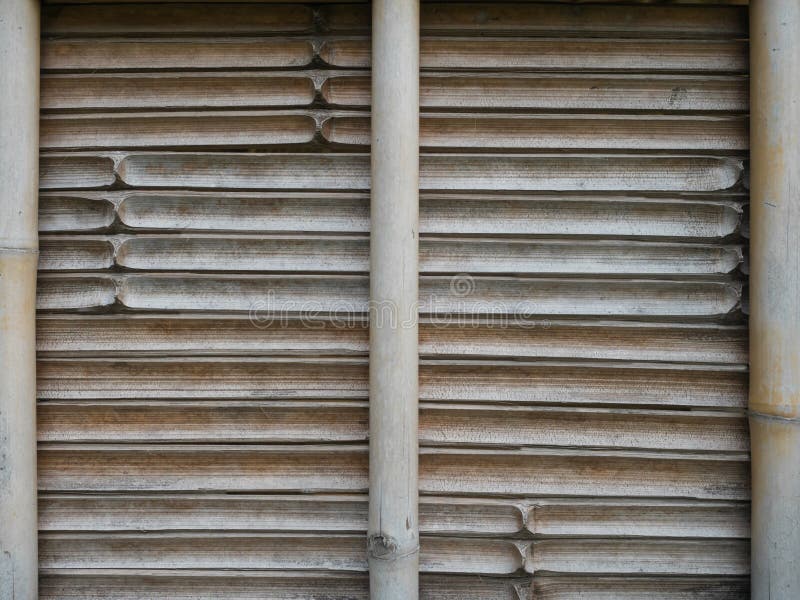 Plank Wood on Korean Banyan Tree Leaves Background Stock Image - Image ...