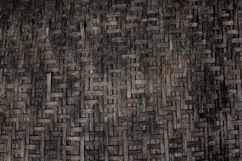 Old Bamboo Weave Texture Background Stock Photo - Image of straw ...