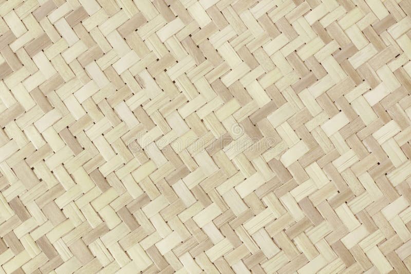 Old Bamboo Weave Texture Background, Pattern of Woven Rattan Mat in ...