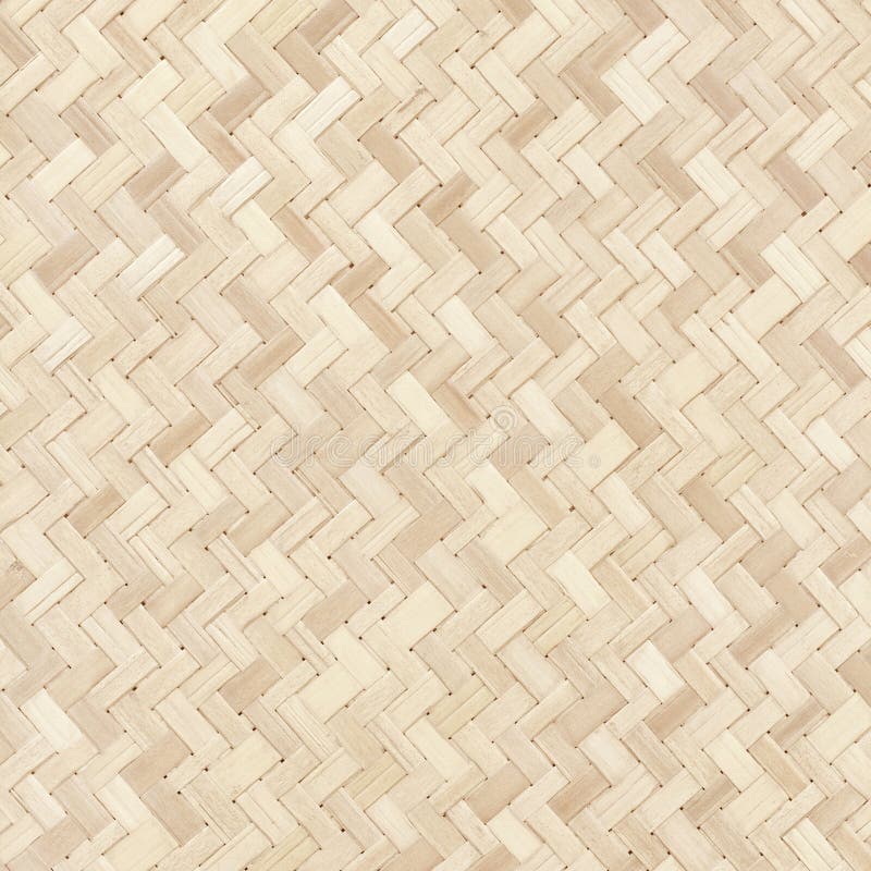 Old Bamboo Weave Texture Background, Pattern of Woven Rattan Mat in ...