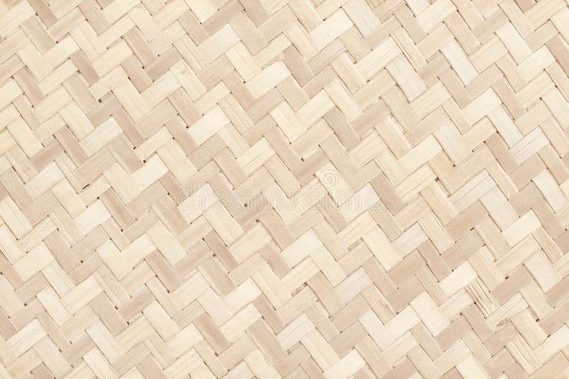 Old Bamboo Weave Texture Background, Pattern of Woven Rattan Mat in ...