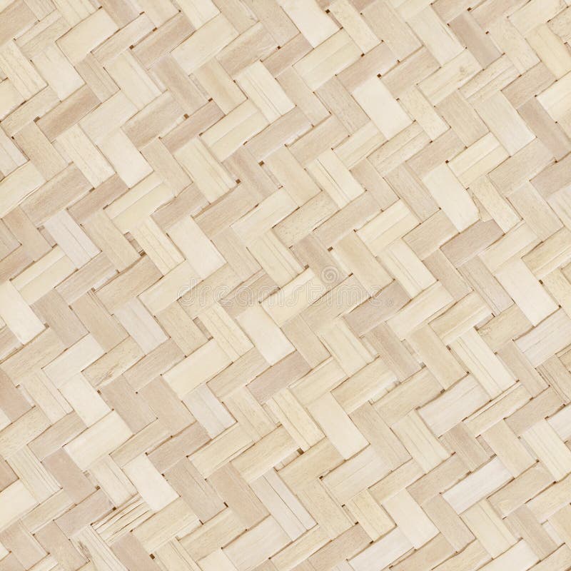 Old Bamboo Weave Texture Background, Pattern of Woven Rattan Mat in ...