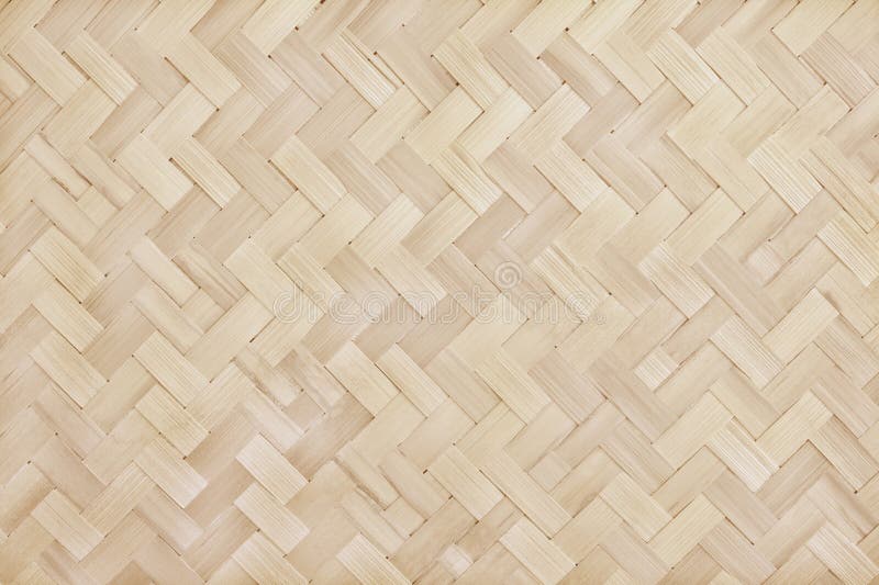 Old Bamboo Weave Texture Background, Pattern of Woven Rattan Mat in ...