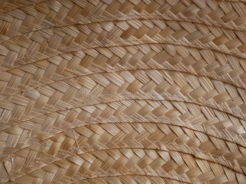 Old Bamboo Weaving Pattern, Woven Rattan Mat Texture for Background ...