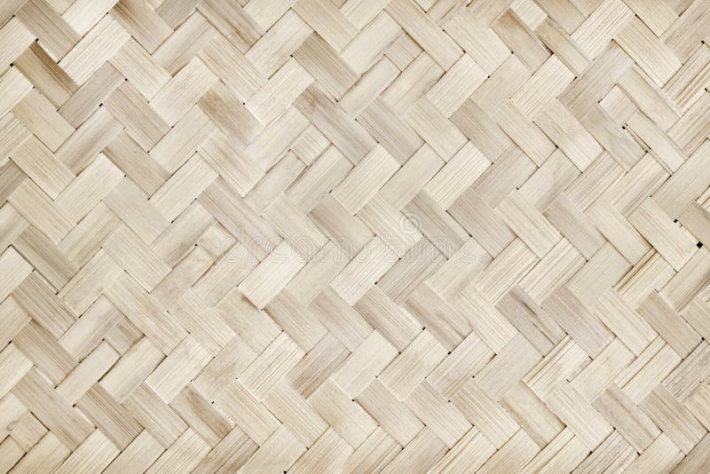 Old Bamboo Weaving Pattern, Woven Rattan Mat Texture for Background and ...