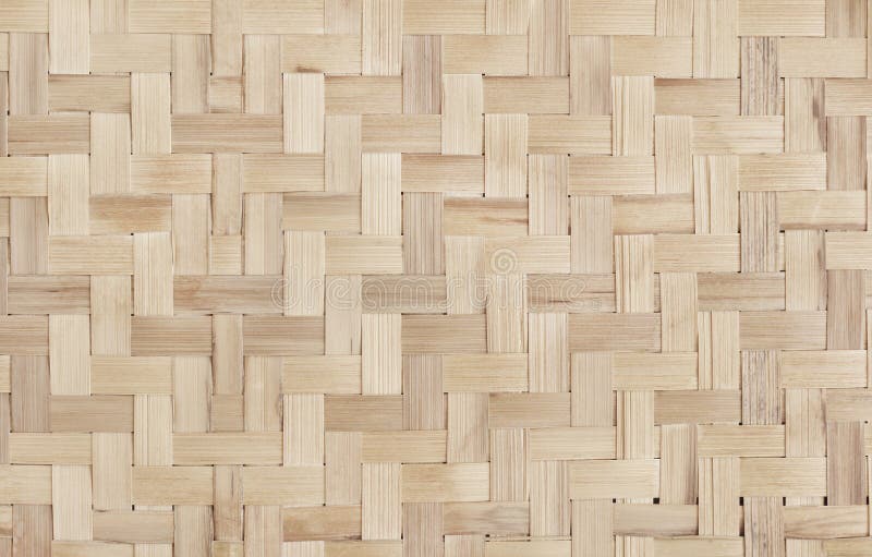 Old Bamboo Weaving Pattern, Woven Rattan Mat Texture for Background and ...
