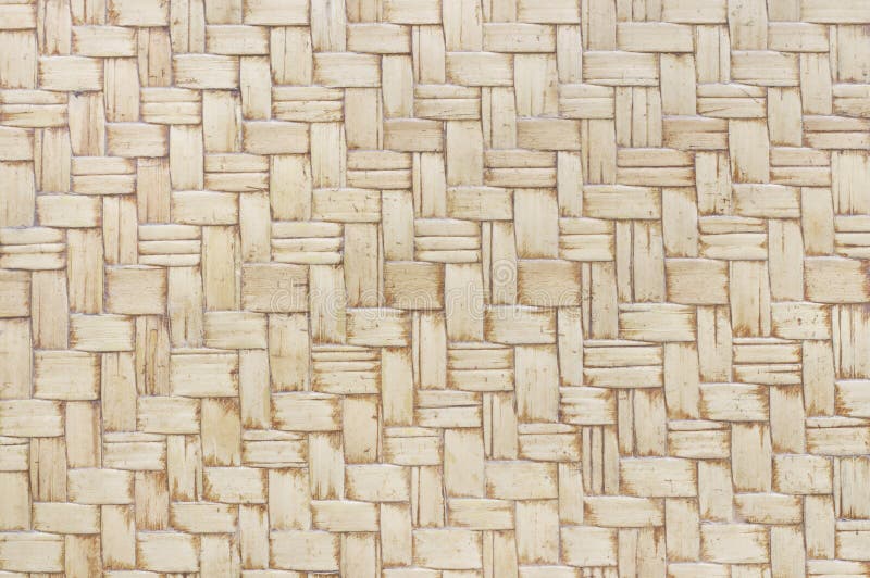 Old Bamboo Weaving Pattern, Woven Rattan Mat Texture for Background and ...
