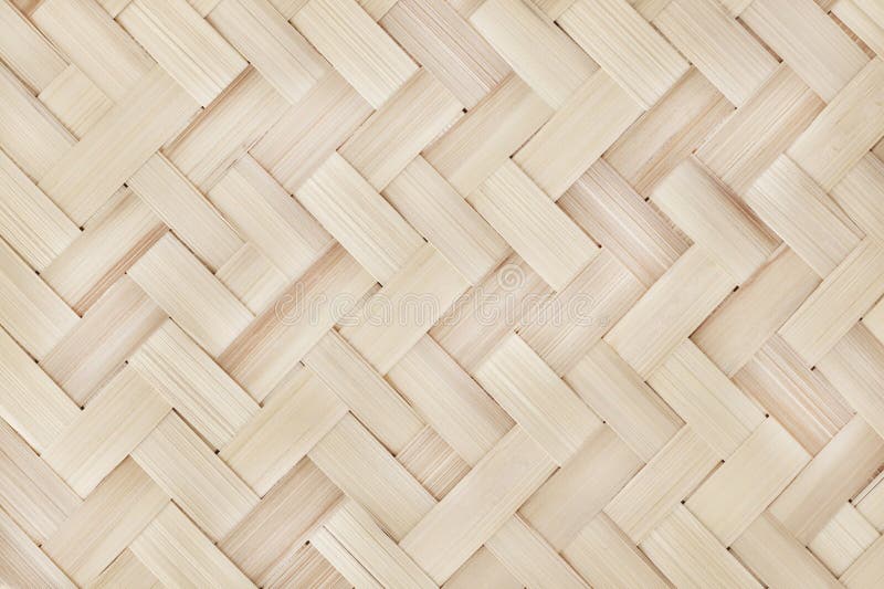 Old Bamboo Weaving Pattern, Woven Rattan Mat Texture for Background and ...
