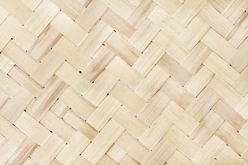 Old Bamboo Weaving Pattern, Woven Rattan Mat Texture for Background and ...