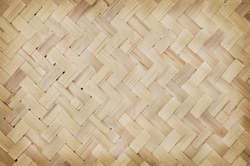 Old Bamboo Weaving Pattern, Woven Rattan Mat Texture for Background and ...