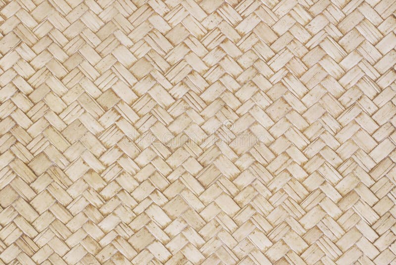 Old Bamboo Weaving Pattern, Woven Rattan Mat Texture for Background and ...