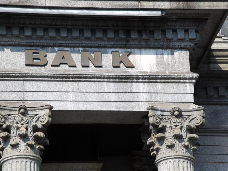 Old bank building stock image. Image of classical, historic - 20898247