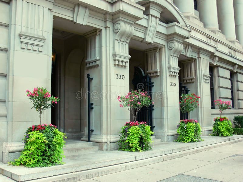 Historic Bank Building stock image. Image of building - 5157241