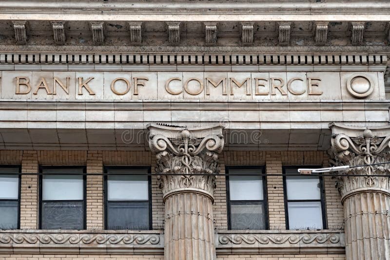 Old bank building stock image. Image of classical, historic - 20898247