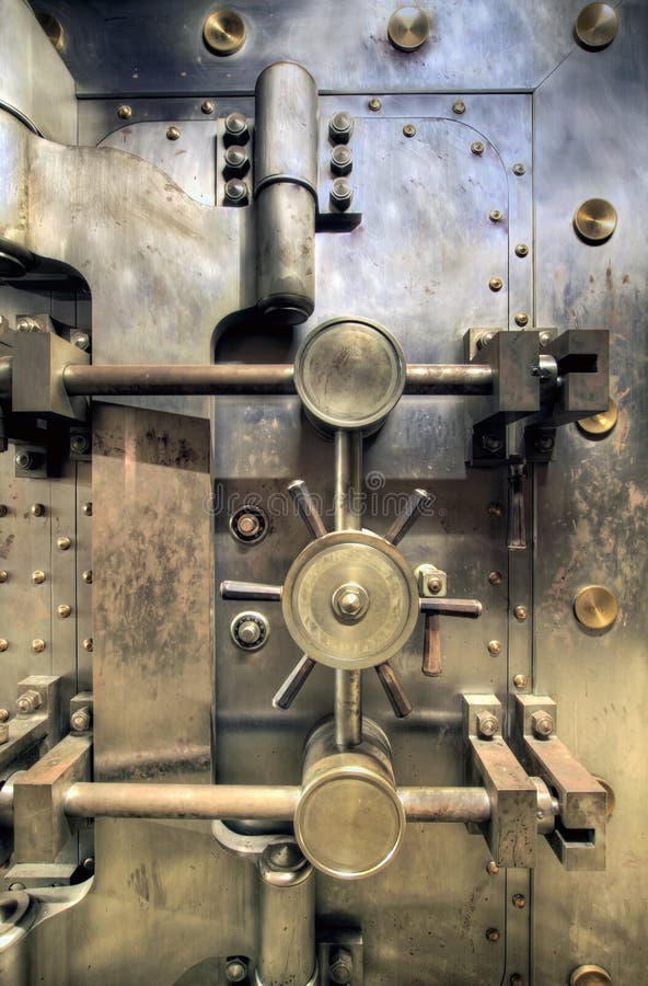 Old Bank Vault stock image. Image of building, basement - 13193559