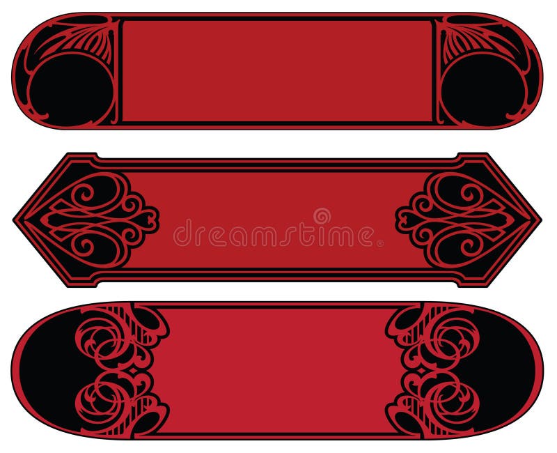 Old banner stock vector. Illustration of banner, manuscript - 15384596