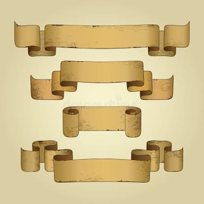 Old Banners stock vector. Illustration of element, design - 10037976