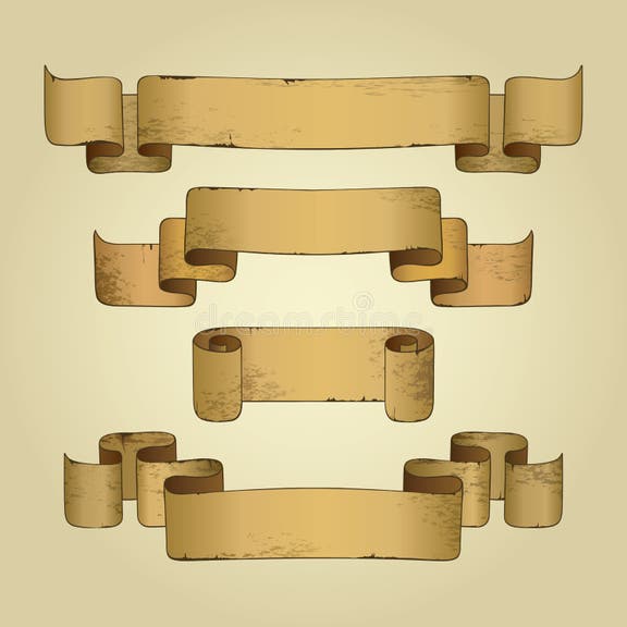 Old Banners stock vector. Illustration of element, design - 10037976