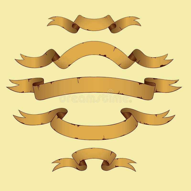 Old Banners stock vector. Illustration of grunge, empty - 5951478