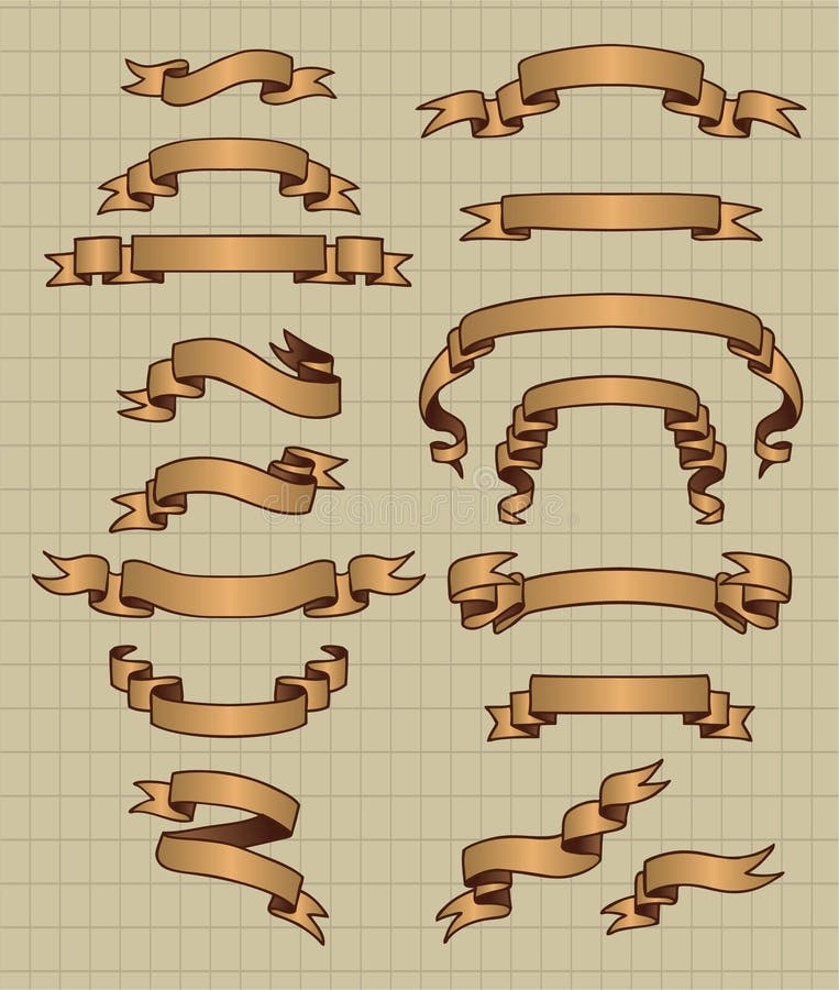 Old Banners (vector) stock vector. Illustration of isolated - 16804511