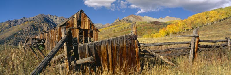 Old Barn Near Telluride, Colorado Stock Photo - Image of back, outdoor ...