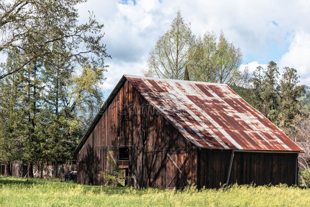 Old barn stock photo. Image of aged, countryside, historical - 68824912