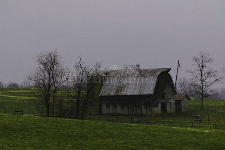 Old Barn in the Country Falling Apart Stock Photo - Image of item, life ...