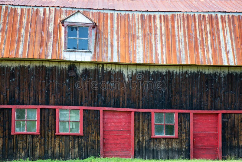 Old barn detail stock image. Image of antique, aged, detail - 54077279