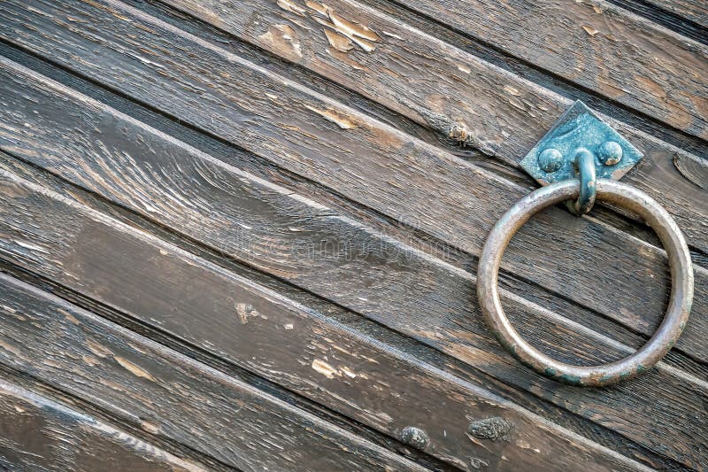 Old Barn Gate. Wooden Rustic Gate for a Warehouse, Stable or Barn Stock ...