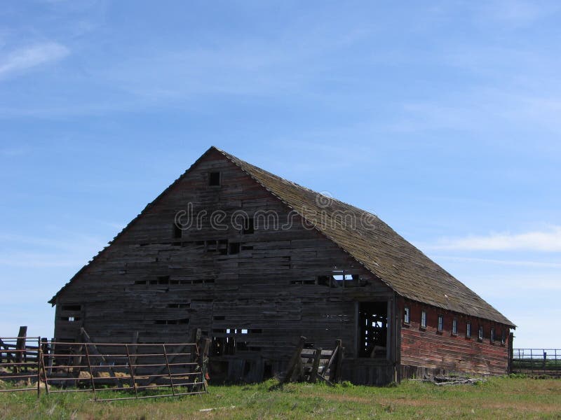 Old Barn stock image. Image of clouds, white, blue, barn - 53722083