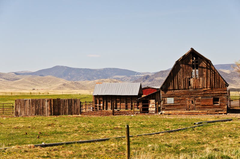 Red Barns stock image. Image of structures, weathered - 25043451